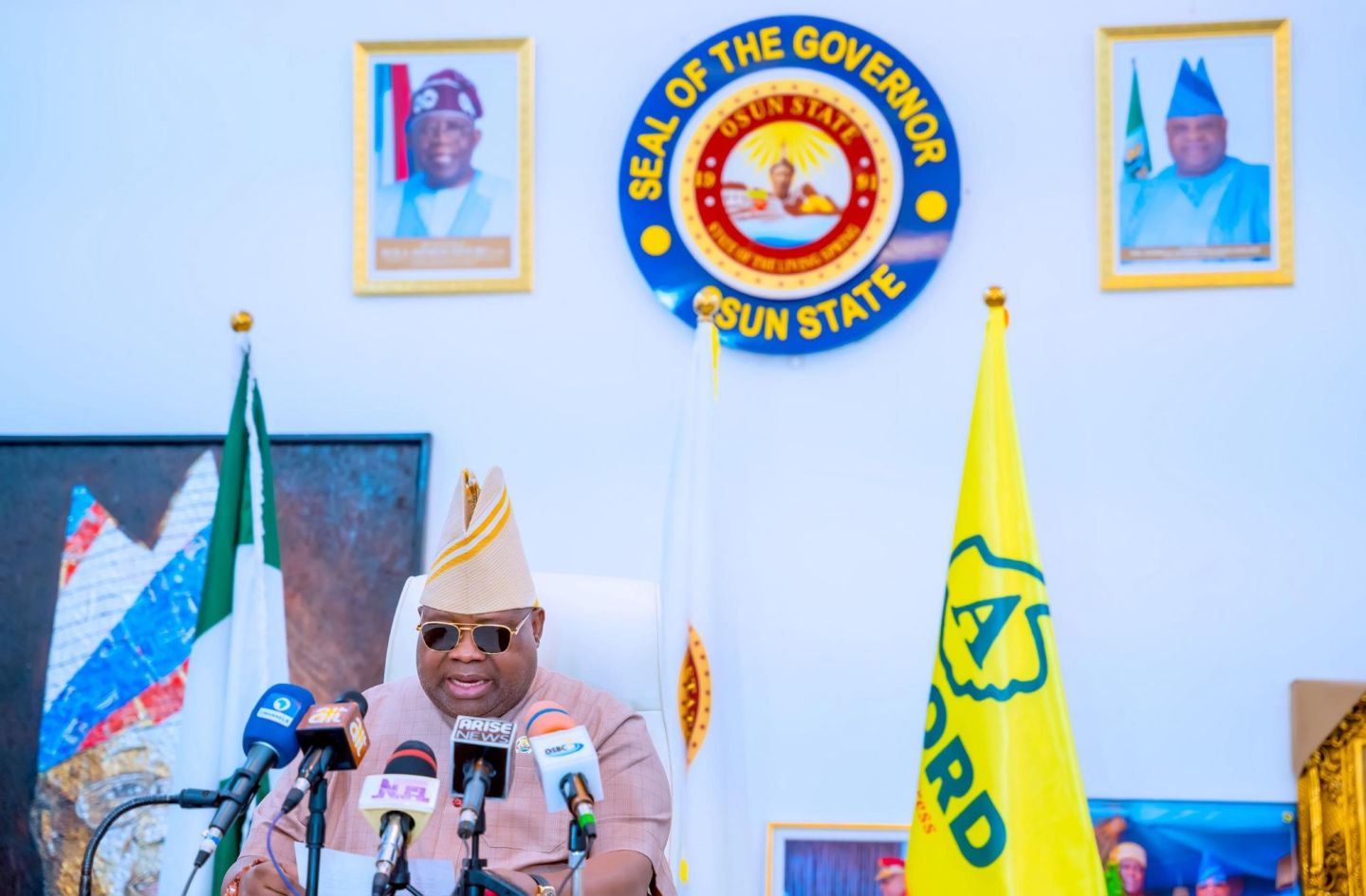 TEXT OF A STATE BROADCAST BY THE GOVERNOR OF OSUN STATE, HIS EXCELLENCY ...
